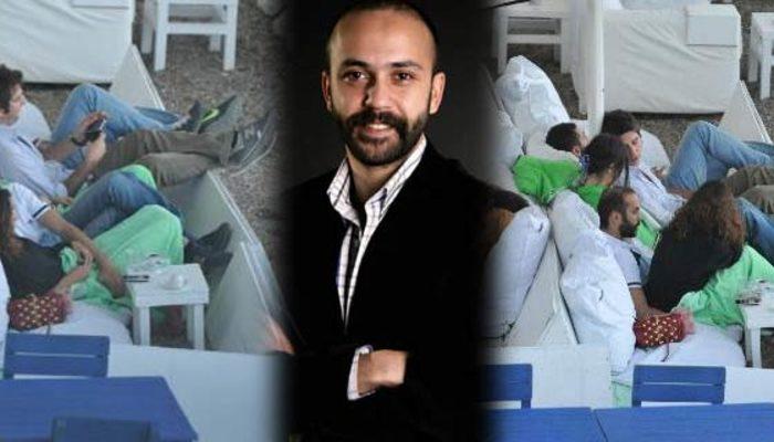 Ezel tatilde Tefo sahilde