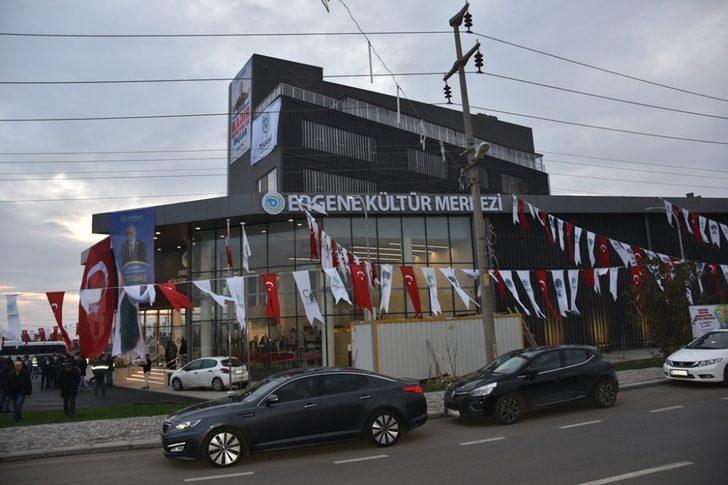 Ergene Kültür Merkezi açıldı
