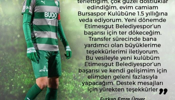 Furkan Emre Ünver, Etimesgut Belediyespor'da - Diğer Sporlar