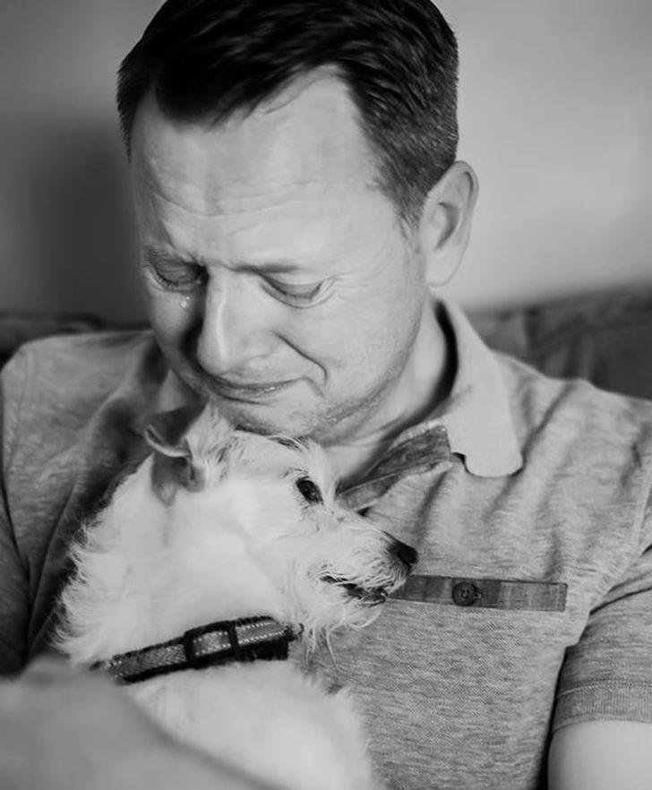 Televizyon sunucusu Chad Tucker’ın hayatını kurtaran köpeğine yazdığı ...