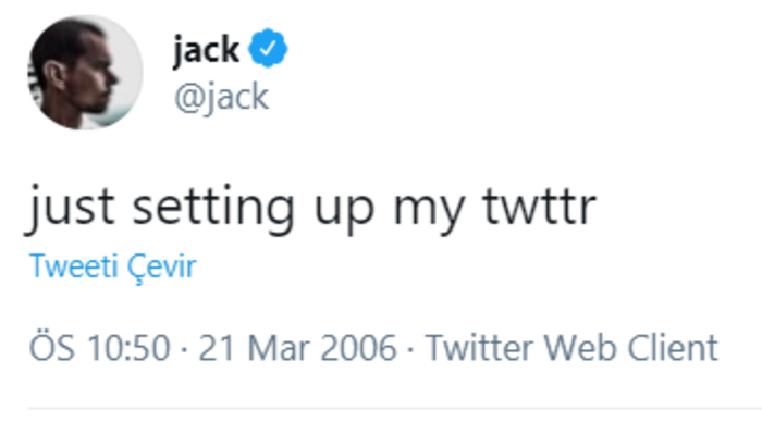 Twitter'dan atılan ilk tweet'in sahibi bir Türk oldu! Fiyatı dudak ...