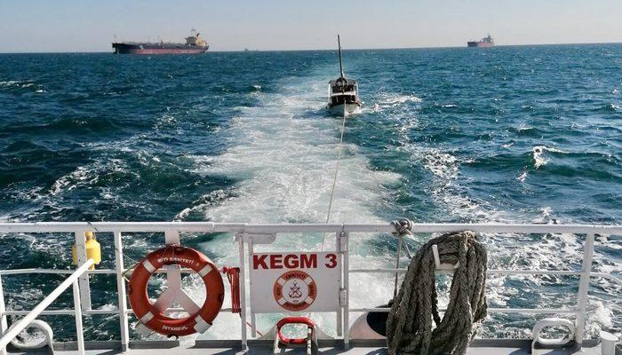 Ataköy açıklarında arızalanan tekne kurtarıldı - İstanbul Haberleri