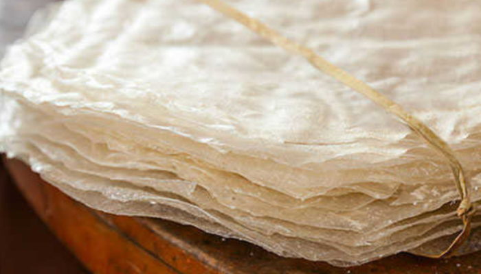 3 malzemeyle hazırlanan güllaç yaprağı tarifi! Evde güllaç yaprağı ...