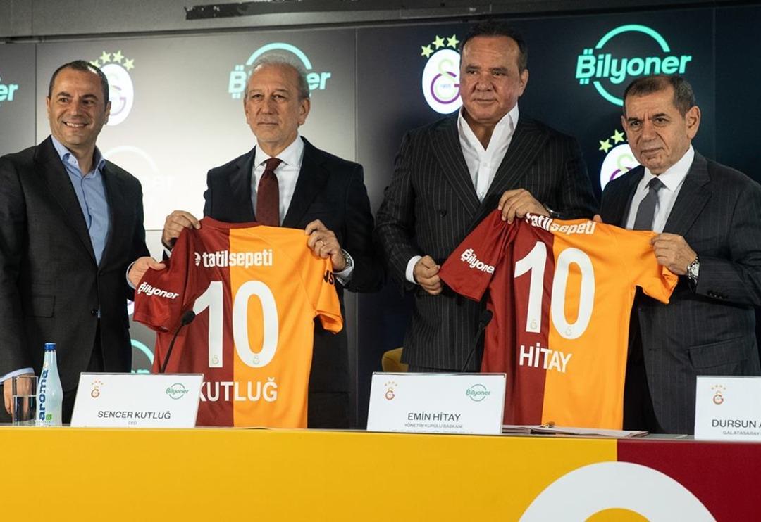 Galatasaray ile Bilyoner'den sponsorluk anlaşması - Finans haberlerinin ...