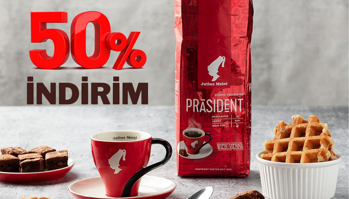 Kahve severlerin favorisi! Çok satan Julius Meinl Filtre Kahve'de %50 ...