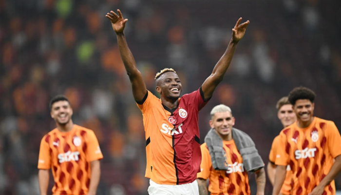 Galatasaray'ın Dünyaca ünlü santrafor Victor Osimhen'den dikkat çeken ...