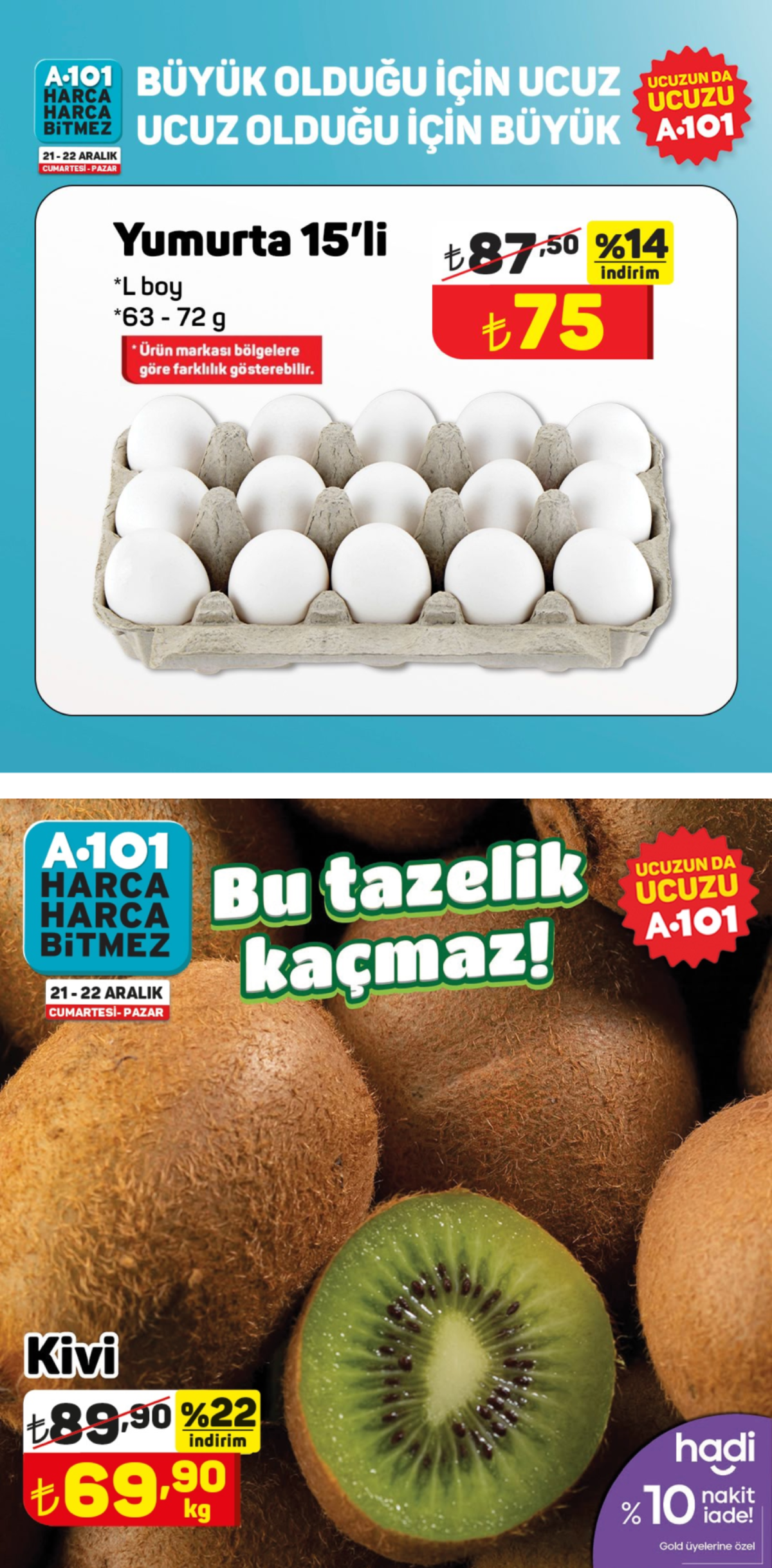 A101 Aktüel 21 Aralık - 22 Aralık Kataloğu ve Ürünleri