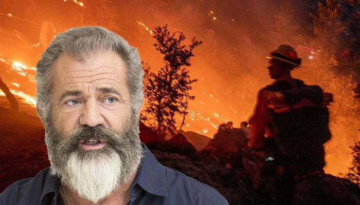 ABD felaketi yaşıyor! Los Angeles yangınında Mel Gibson'ın da evi yandı ...