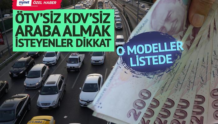 ÖTV'siz KDV'siz 12 model araba! Hurda araç teşvikinde beklenti yükseldi ...