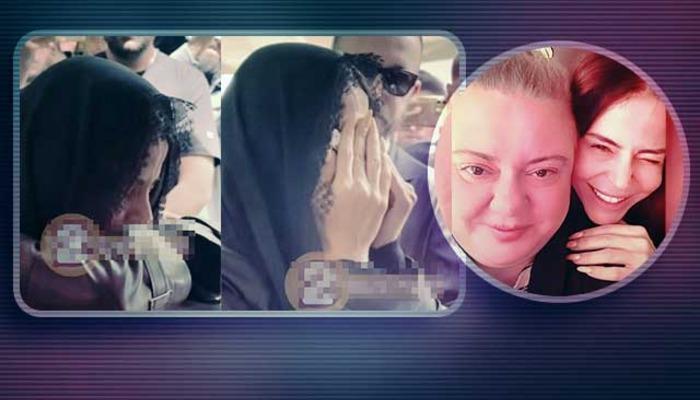 Simge Sağın'ın en zor vedası! Daha 45 yaşındaydı... Ablası Nilay Sağın'ı son yolculuğuna ...