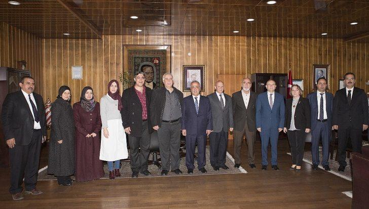 Prof. Bashar Saad’den Rektör Çomaklı’ya iade-i ziyaret - Güncel Haberler