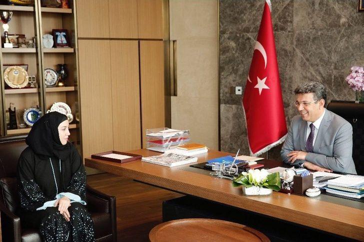 İndira Kaljo’dan Başkan Karadeniz’e Teşekkür Ziyareti - İstanbul Haberleri